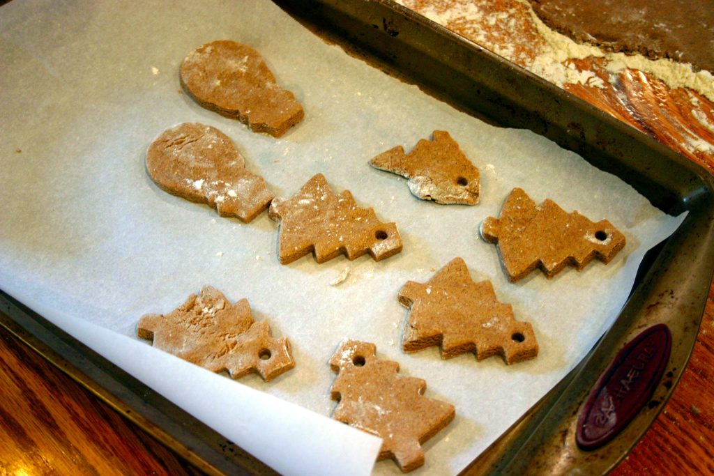 How to Make Gingerbread Salt Dough Christmas Ornaments - Home With The ...