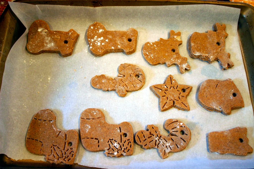 How to Make Gingerbread Salt Dough Christmas Ornaments - Home With The ...