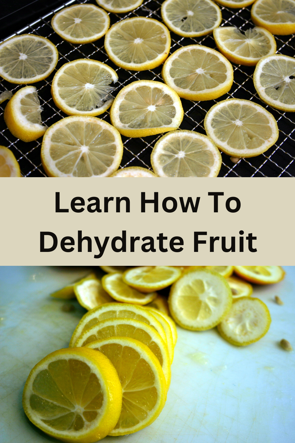 How to Dehydrate Fruit in a Dehydrator or Oven - Home With The Hudsons