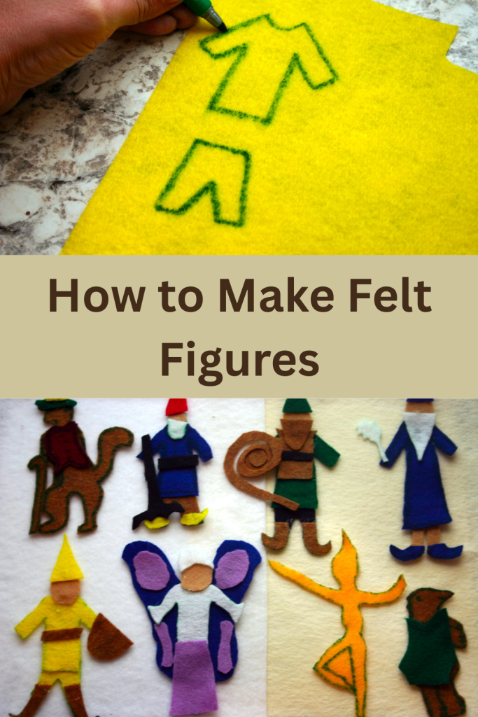 How to Make Felt Figures - Home With The Hudsons